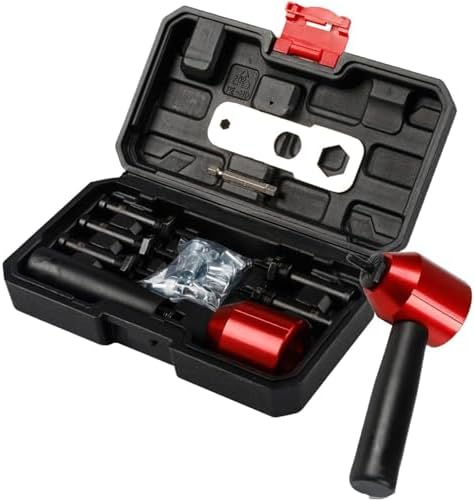 LSLANSOON 26Pcs Rivet Nut Drill Adapter M3 M4 M5 M6 M8 Metric Mandrel ...