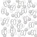 Amazon.com: Silver Glitter 60 Confetti, 60th Birthday Number Confetti ...