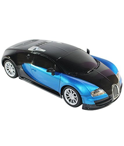 Toyshine Bugatti Remote Control Car, Rechargeable, Full Function, Blue ...