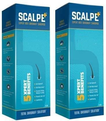 Buy GlenMark SCALP plus + Anti Dandruff Shampoo 75 ML (Pack of 2 ...