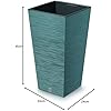 URBNLIVING XL Large Square Tall Modern Look Planter Flower Plant Pot ...