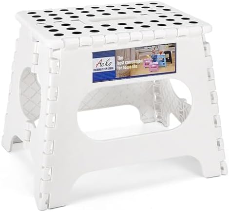 Amazon.com: Spranster Super Strong Folding Step Stool - 11" - Sturdy ...