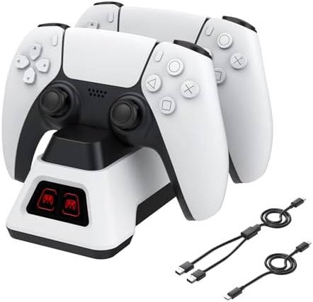 Amazon.com: Controller Charger Station for PS5 Dualsense Controllers ...