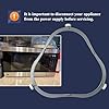 Amazon.com: 𝟐 𝐏𝐜𝐬 New Upgraded W11252182 & 8206227 Microwave Turntable ...