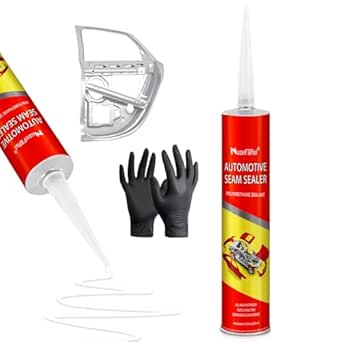Amazon.com: MuzeFansi Automotive Seam Sealant, White – Polyurethane Automotive Body Seam Sealant ...