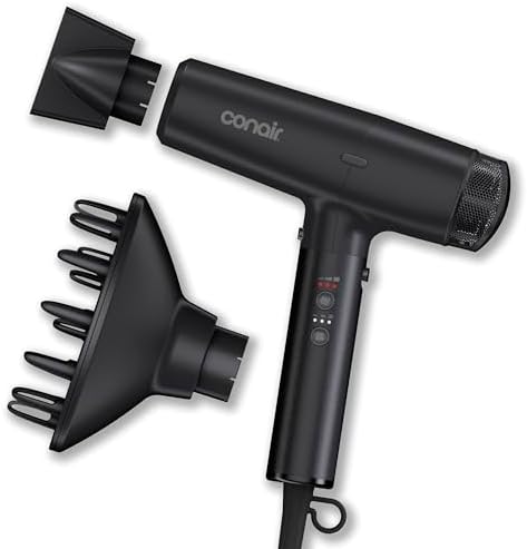 Amazon.com : Infiniti PRO CONAIR Digital Dryer, Frizz-Reducing Ionic ...