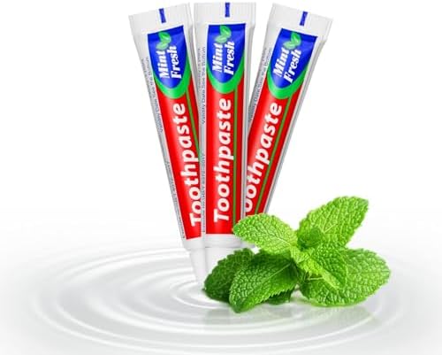 Amazon.com: 50 Tubes Bulk Travel Size Toothpaste,Extra Small 0.35oz ...