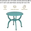 Amazon.com : YKSY&YKSY Jardin DE Centennial Cast Aluminum Outdoor Side ...