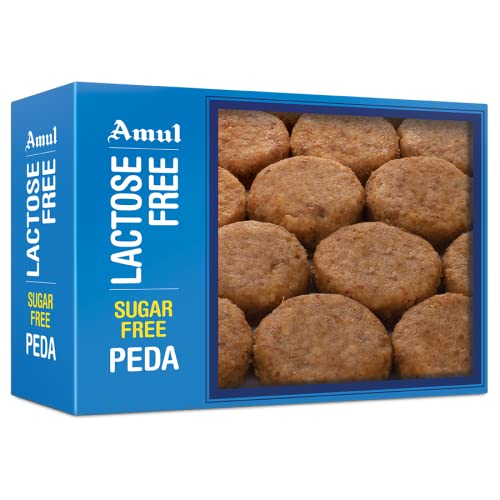 Amul Lactose Free Sugar Free Peda, 200g : Amazon.in: Grocery & Gourmet ...