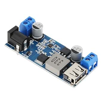 Amazon.com: DiGiYes DC 9V 12V 24V to DC 5V 5A Dual Output Voltage Regulator Buck Converter ...