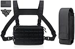 Amazon.com: WYNEX Tactical Chest Rig Pack for Men, WYNEX Molle Admin ...