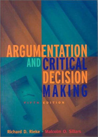 『Argumentation and Critical Decision Making』｜感想・レビュー - 読書メーター