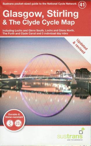 Glasgow, Stirling & The Clyde Cycle Map: Including Lochs and Glens ...