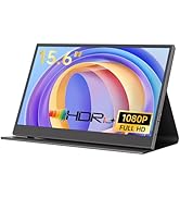Amazon.com: UFYQL Monitor portátil de 15.6 pulgadas FHD 1080P Monitor ...