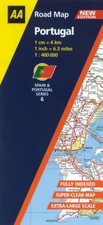 Buy Portugal (AA Road Map Spain & Portugal S.) Book Online at Low ...