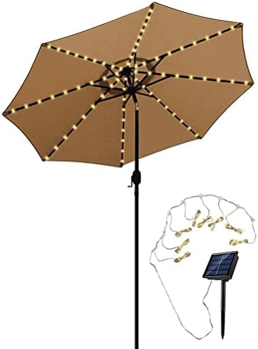 Solar Umbrella Lights, Solar Parasol Lighting with Remote Control 104 ...