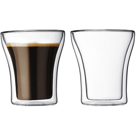 Amazon.com | Bodum Assam Double Wall Tumbler/DOF Glass, Set of 2: Old ...