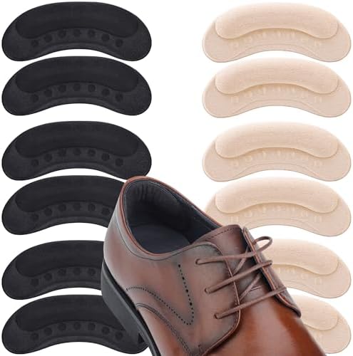 Amazon.com: 6 Pairs Heel Cushion Pads for Loose Shoes – Shoe Heel Grips ...