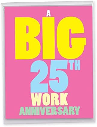 NobleWorks - Humorous 25th Milestone Work Anniversary Paper Card From ...