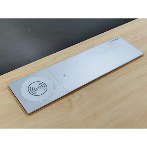 Work smart Slide Out Electric Box with Wireless Charger (White/Black ...