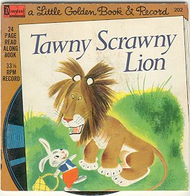 Tawny Scrawny Lion (Little Golden Book and Record, #202): unknown ...