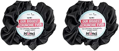 Amazon.com : Scunci by Conair The Original Scrunchie Jumbo Size in ...