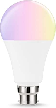 LOHAS WiFi 14W B22 Smart Light Bulb, Works with Alexa and Google Home ...