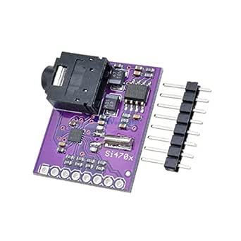 Amazon.com: Si4703 FM RDS RBDS Tuner Breakout Board Digital Radio ...