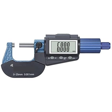 Digital Micrometer, 0.001mm Electronic Outside Micrometer 0-25-50-75 ...