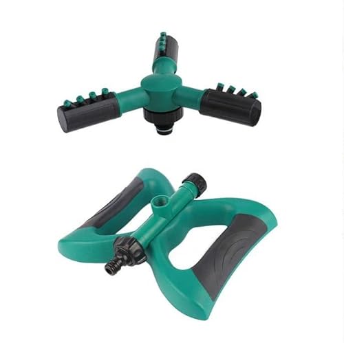 VASLON Arroseur de pelouse à 3 bras - Rotation à 360 degrés - Système d ...