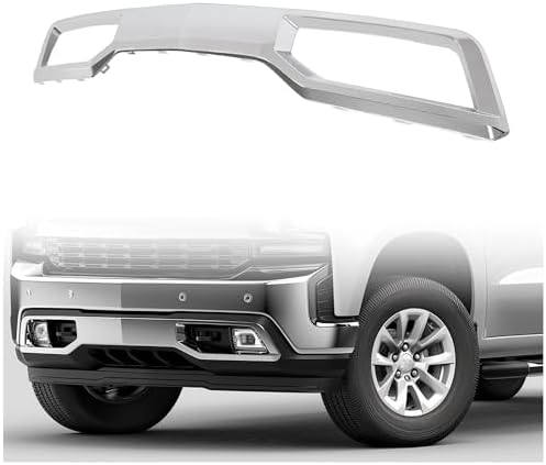 Amazon.com: Partzer Front Bumper Fascia Skid Plate Compatible with 2019 ...