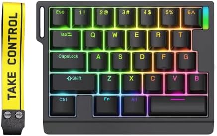 Amazon.com: HE30 Rapid Trigger Gaming Keyboard,One-Handed Magnetic ...