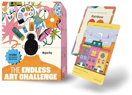 Amazon.com: The Endless Art Challenge Card Deck: 90 Creativity Prompt ...