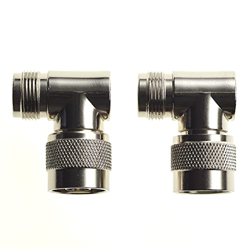 N Type 90 Degree Socket To Plug Adaptor – Connector Adapter Right Angle ...