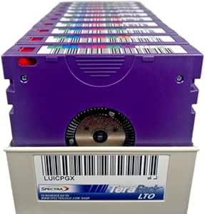 Amazon.com: Spectra TeraPack LTO-7 Ultrium 6TB Native 15TB Compressed ...