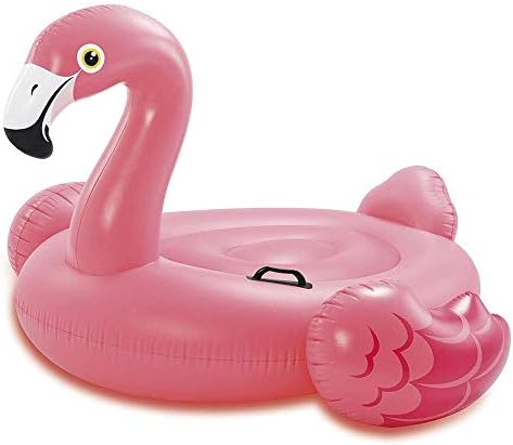 Flamingo Swimming Inflatable Float for Adults & Kids (Size: 56" x 54" x ...