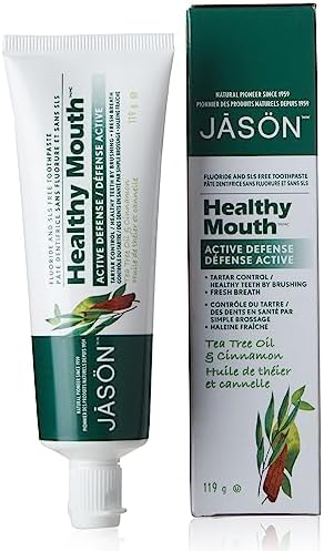 Amazon.com: Jason Natural Healthy Mouth Toothpaste, 4.2 oz : Beauty ...
