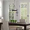 Amazon Brand – Ravenna Home Classic Integrated LED Pendant Light, Bulbs ...