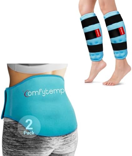 Amazon.com: Comfytemp Ice Pack for Back Pain Relief and Calf Shin ...