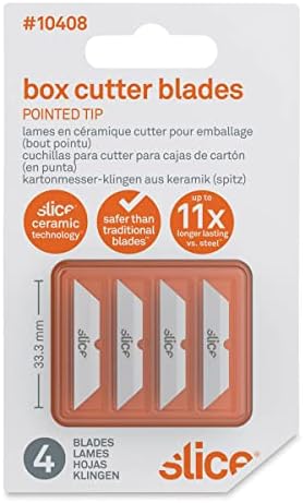 Slice 10524 Utility, Never Rusts, Lasts 11x Longer Than Steel, Finger ...