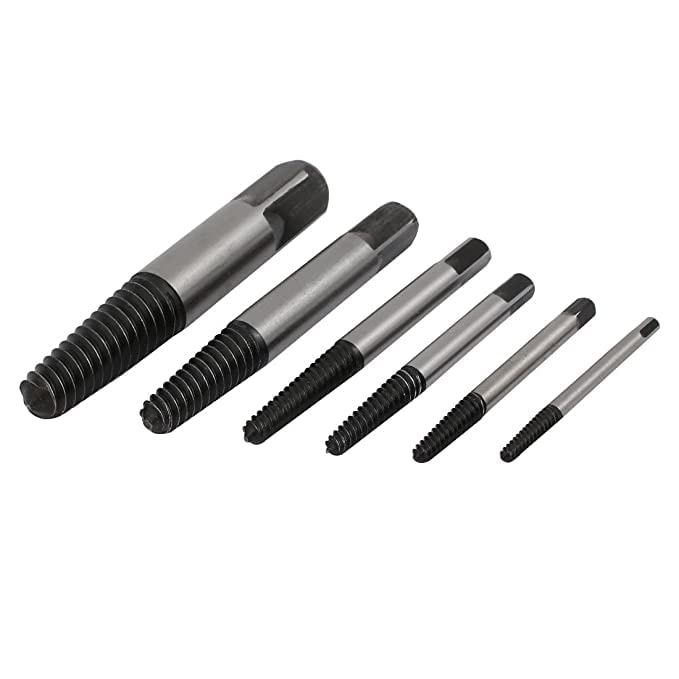 Generic Reverse Threaded Screw Extractor Set Bolt Stud Pipe Remover ...