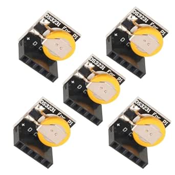 Amazon.com: 5Pcs DS3231 Real Time Clock RTC Module 3.3V/5V Battery ...