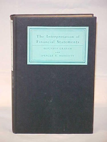 Amazon.com: The interpretation of financial statements,: Graham ...