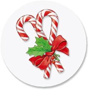 Amazon.com: Peppermint Candies Envelope Seals - Set of 144 Self ...