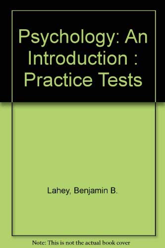 Amazon | Psychology: An Introduction : Practice Tests | Lahey, Benjamin ...