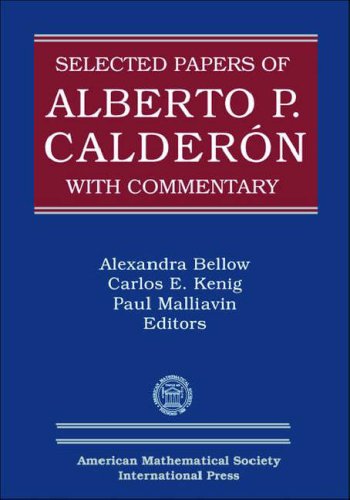 Amazon.com: Selected Papers of Alberto P. Calderon with Commentary ...
