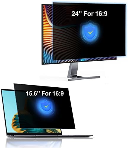 Amazon.com: JEAPKA Computer Privacy Screen for 24 Inch 16:9 - Laptop ...