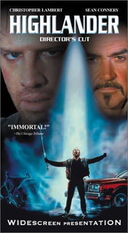 Amazon.com: Highlander - Director's Cut [VHS] : Lambert, Connery ...