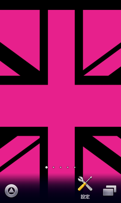 Pink Union Jack Wallpaper