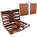 Amazon.com: Backgammon Set - Classic Board Game with Premium Leather ...